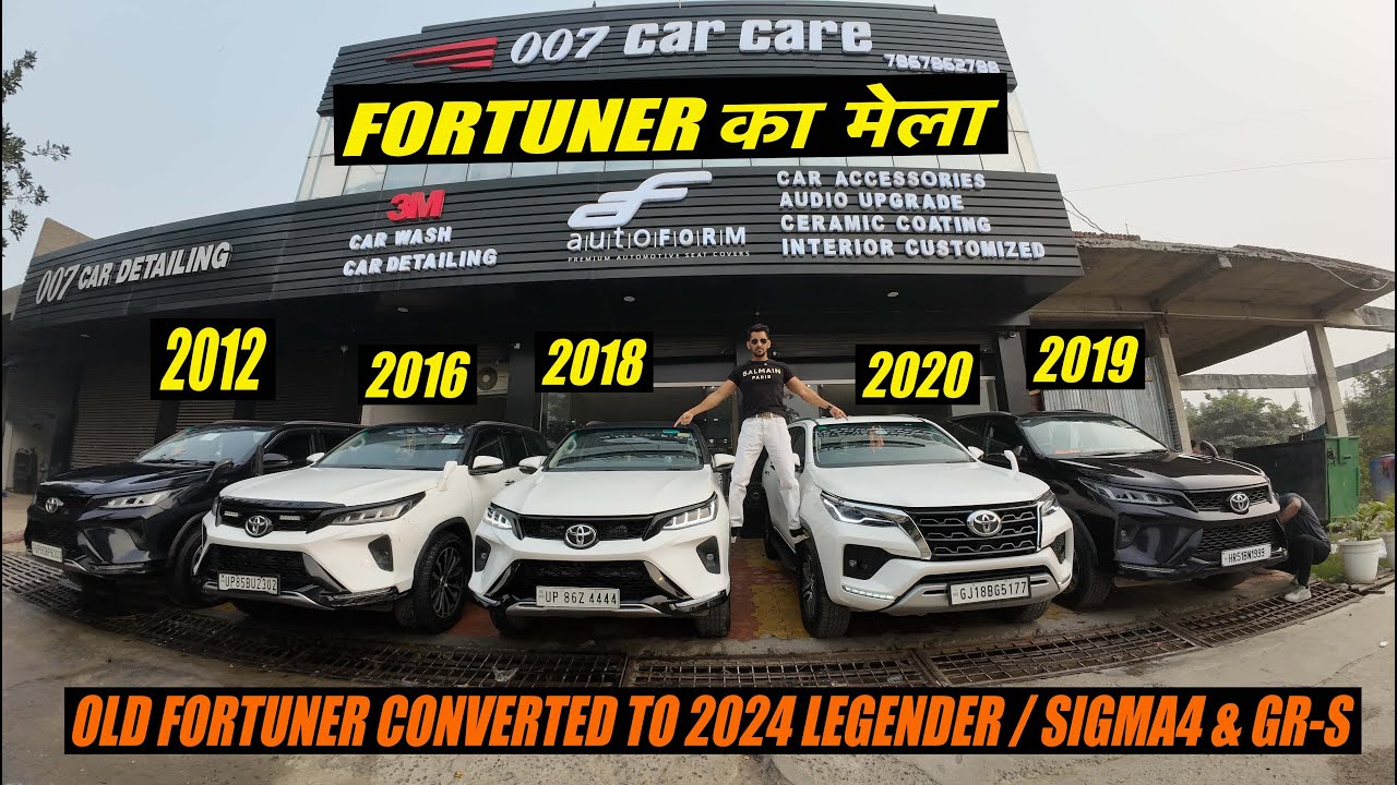 Old Shape Fortuner Converted to New 2024 Legender Sigma4 & GR- SPORTS🔥 ...
