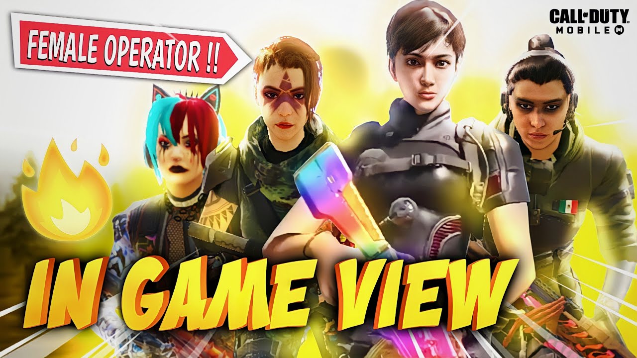 MY TOP 10 GIRL Skins in Call of Duty Mobile | CoD Mobile Female ...