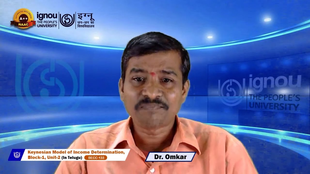 Keynesian Model of Income Determination - YouTube