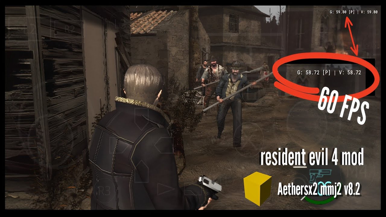 RE4 REDEMAKE BETA 2.0 60 FPS // AETHERSX2 MMJ2 V 8.2 - YouTube