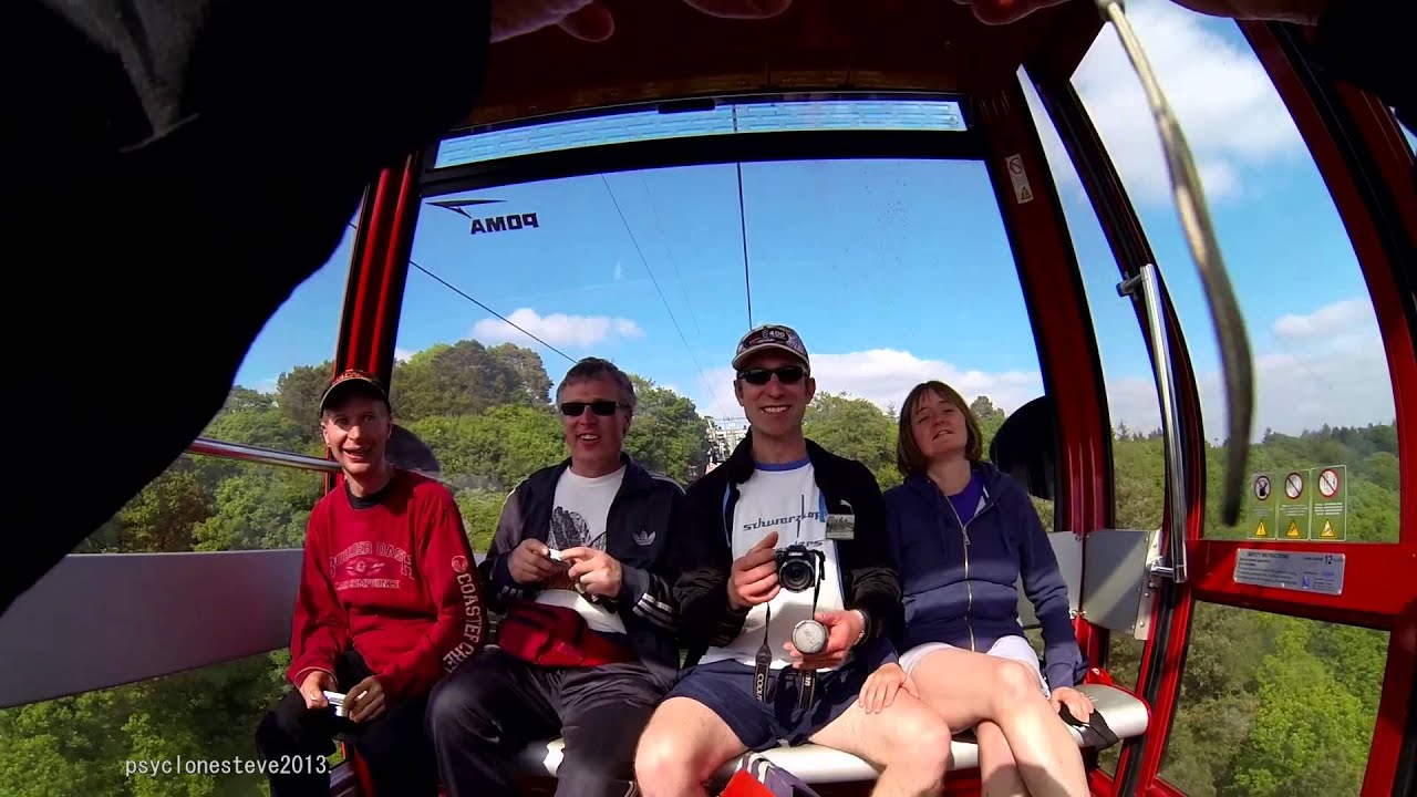 Skyride Alton Towers 2013. - YouTube