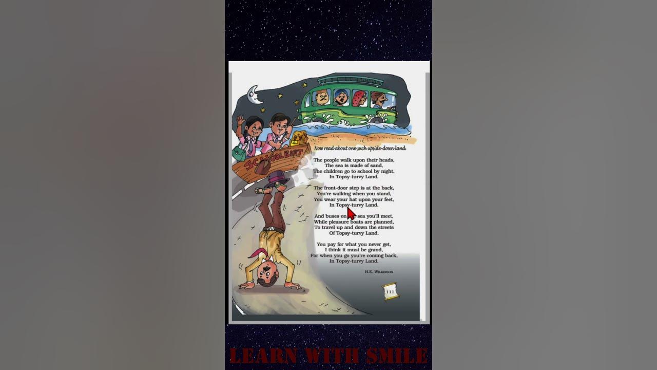 Topsy Turvy Land Class 5 poem recitation english YouTube topsy-turvy-land-class-5-poem-recitation-english-youtube