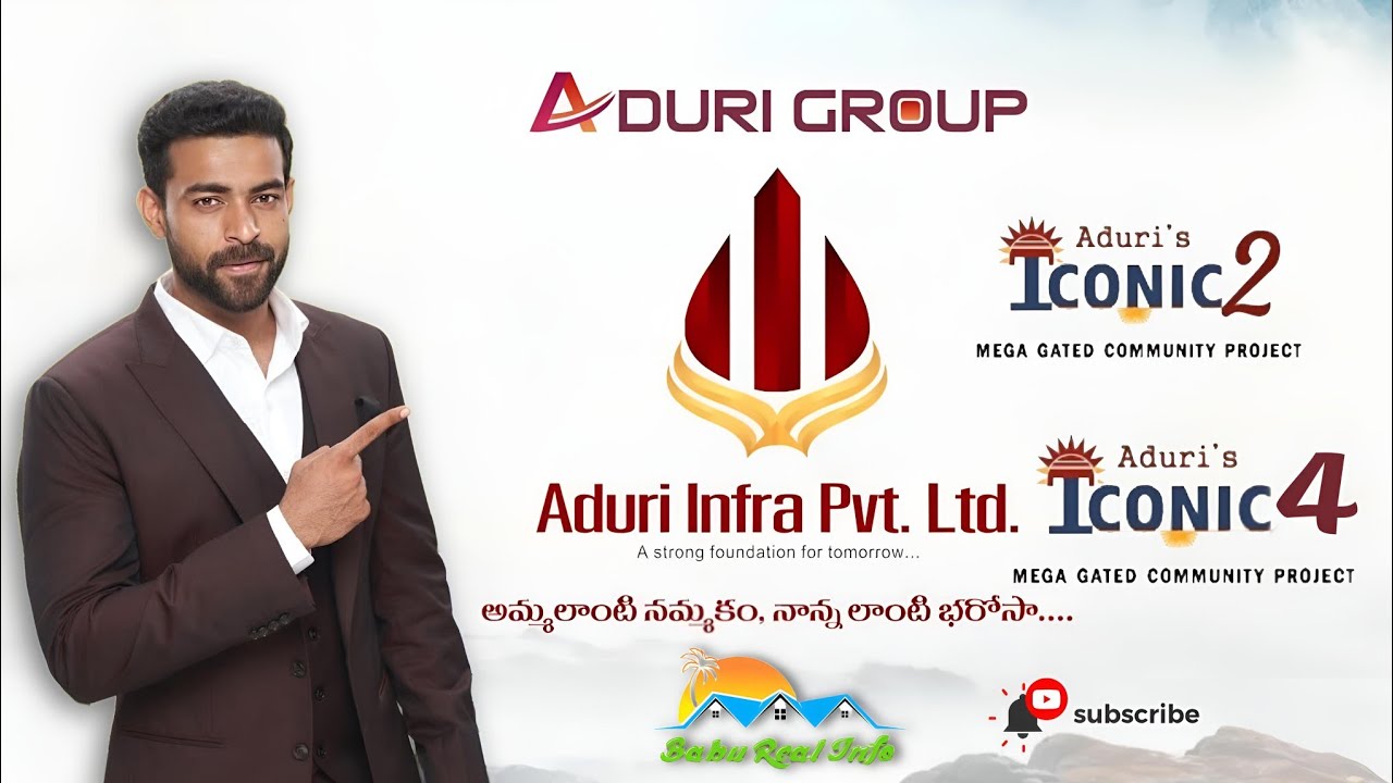 Aduri Infra Pvt. Ltd. Iconic2 & Iconic 4 info...@BabuRealInfo - YouTube