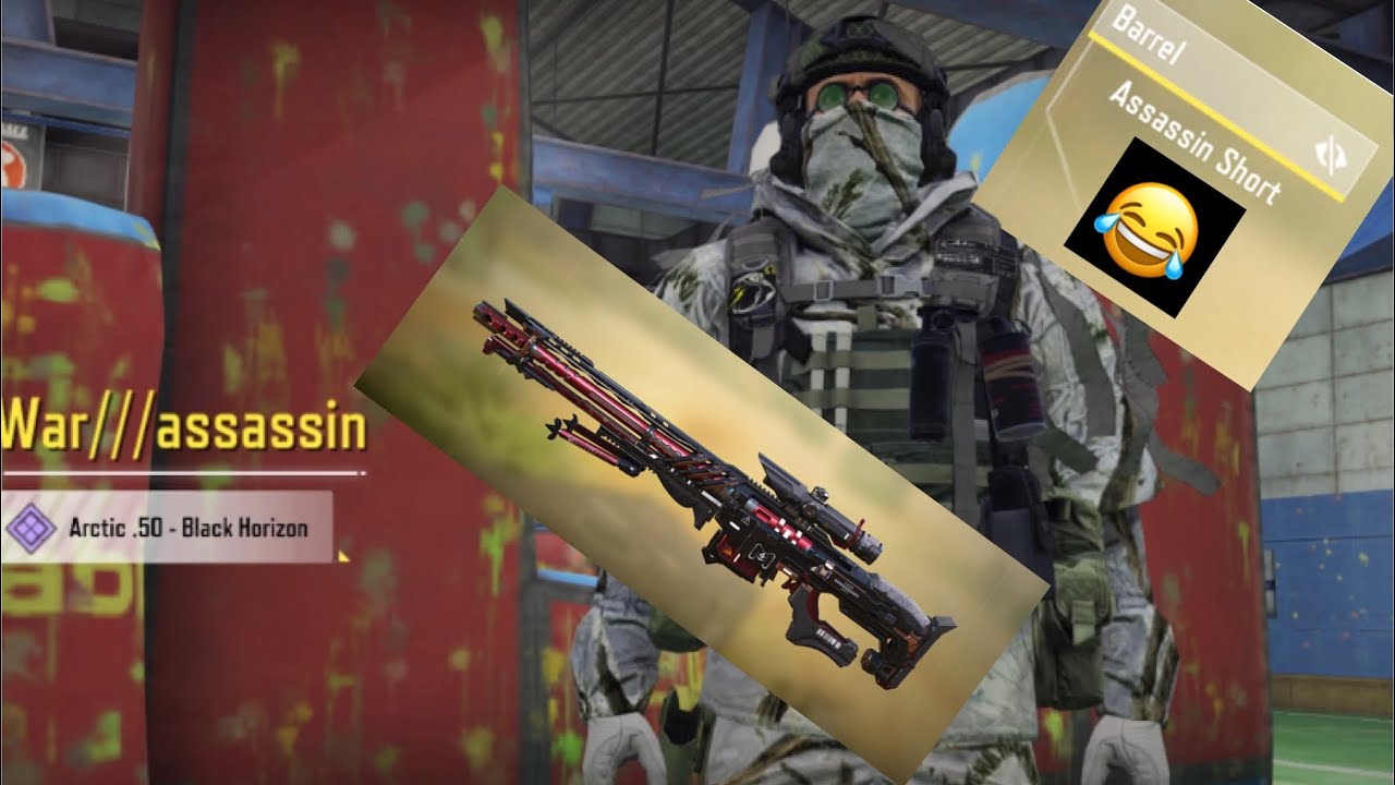 War assassin, Arctic.50 Black Horizon #codm - YouTube