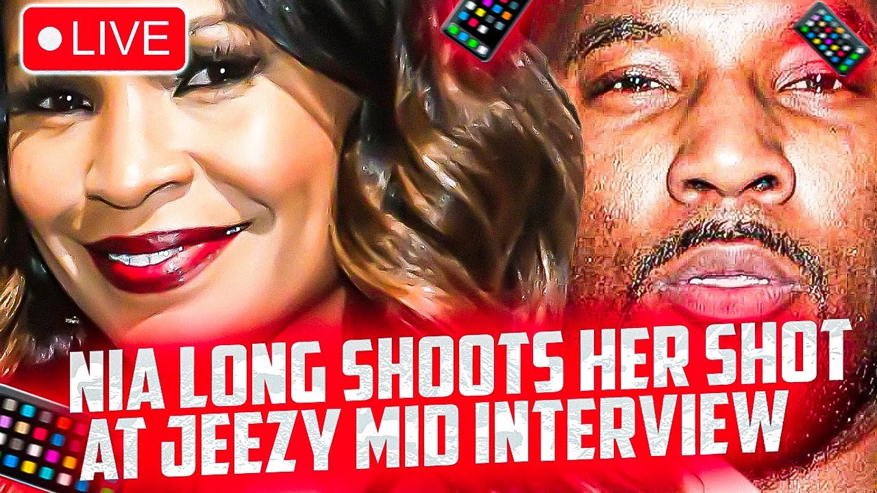 Nia Long tells shoots her shot at Jeezy Mid Interview - YouTube