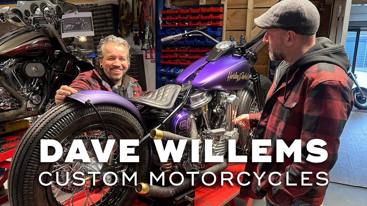 Dave Willems Custom Motorcycles - YouTube