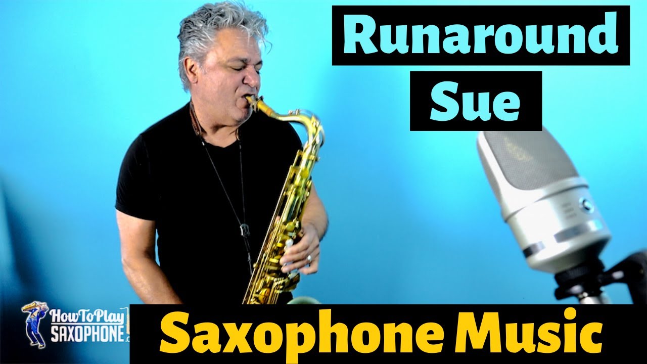 Runaround Sue - Saxophone Music & Backing Track - YouTube