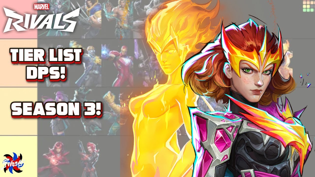 Tier List de DPS en Marvel Rivals – Season 3 META 🔥 - YouTube