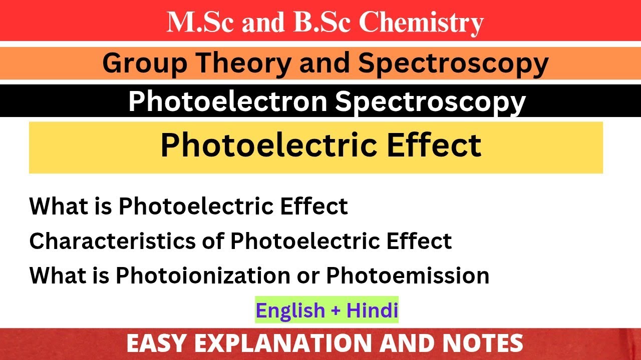 What is Photoelectric Effect | Characteristics | Photoionization or ...