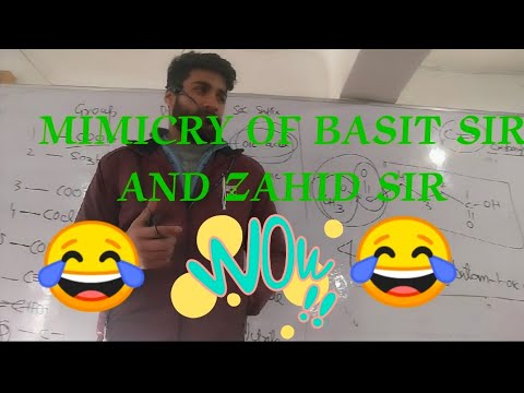 Mission E vibes / Mimicry of Dr Bassit haqqani & Dr zahid sir/#missione ...