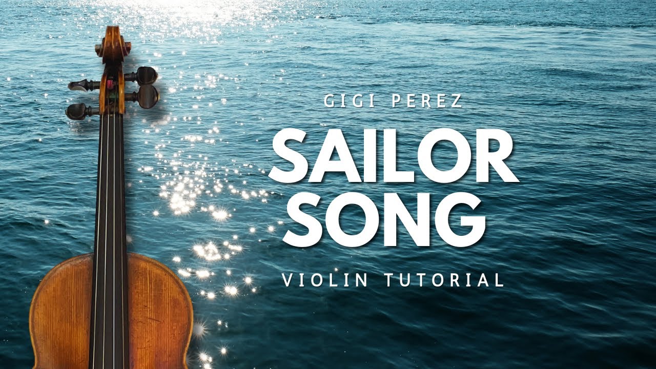 Sailor Song, Gigi Perez - How to Play on Violin 🎻 Tab Tutorial ...