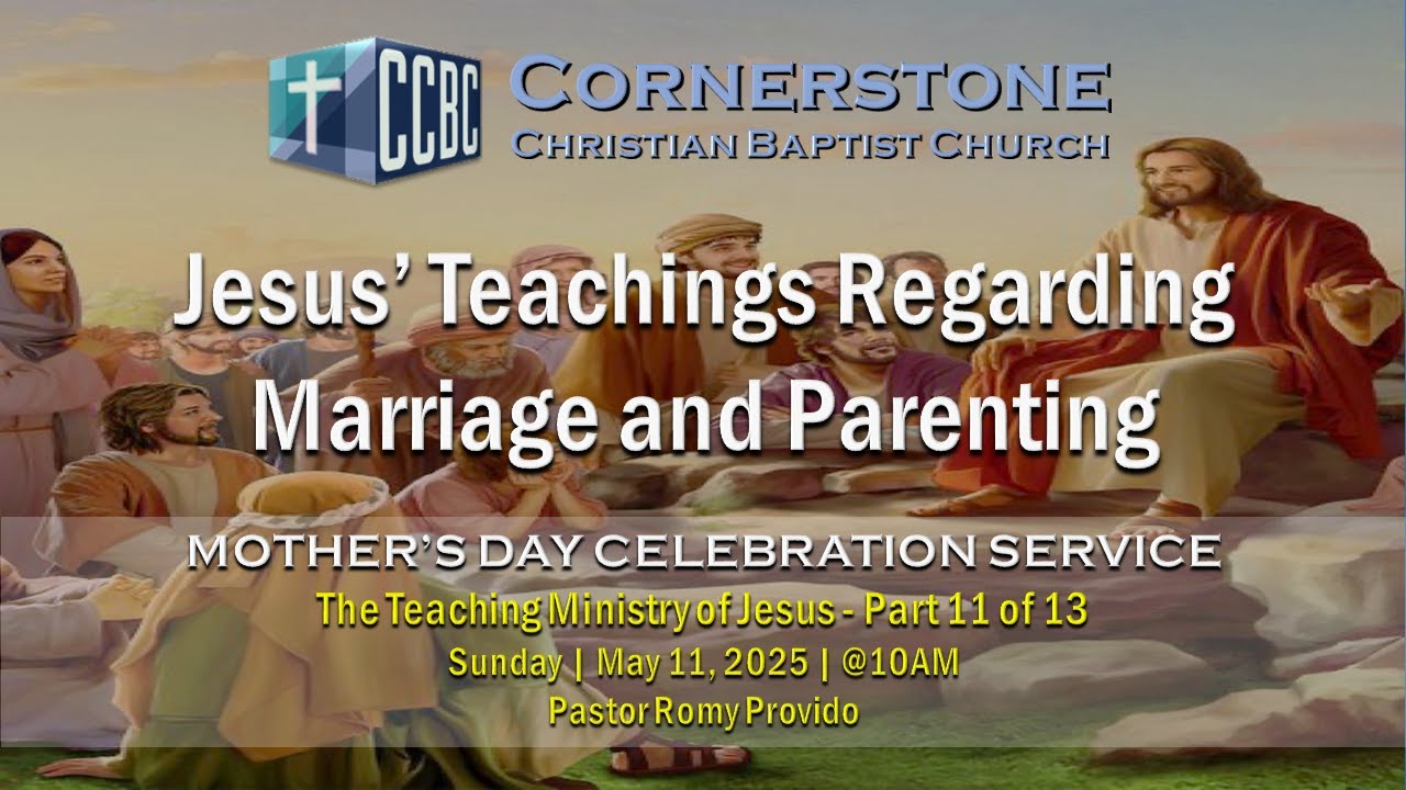 Jesus' Teachings Regarding Marriage & Parenting | The Teaching Ministry ...