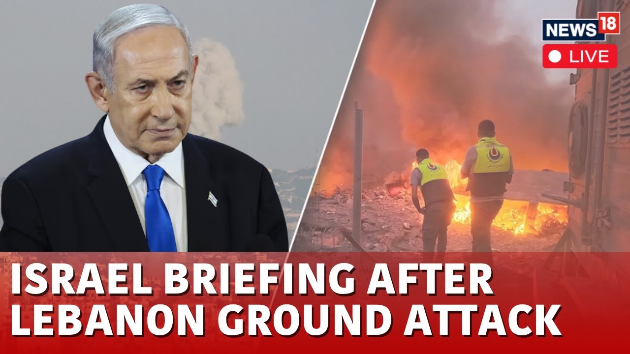Israel Vs Lebanon War LIVE | Israel's Ground Offensive At Lebanon ...