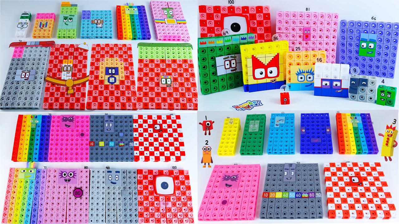 Numberblocks Compilation Building All Numbers 1 to 140! Learn & Play ...