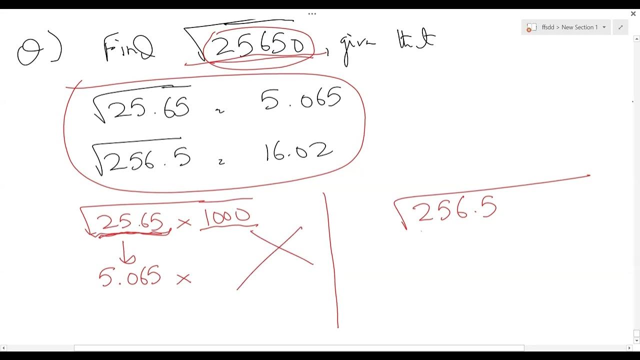Numbers O Level Igcse Maths Part 8 Youtube