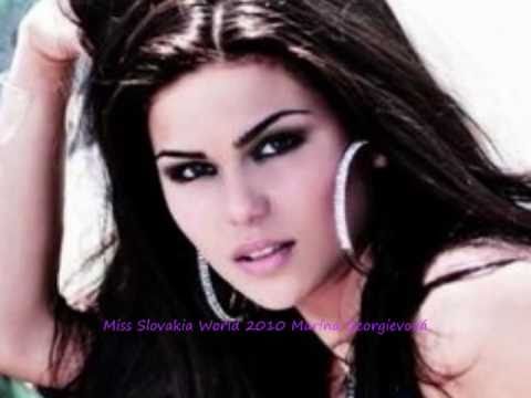 Miss Slovakia World 2010 Marina Georgievova