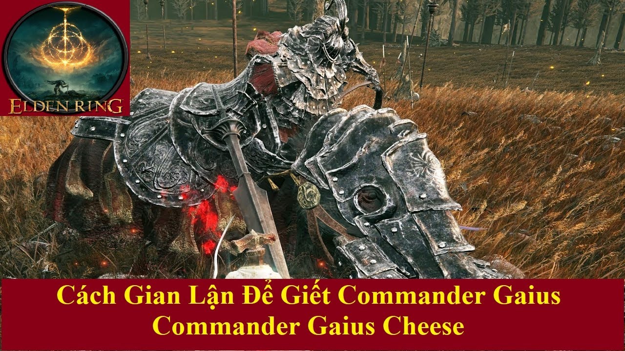Cách Gian Lận Để Giết Commander Gaius - Commander Gaius Cheese - YouTube