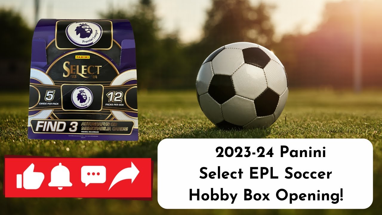 Panini SELECT Premier League Hobby Box 2023-24 Opening! (3 AUTOS or ...