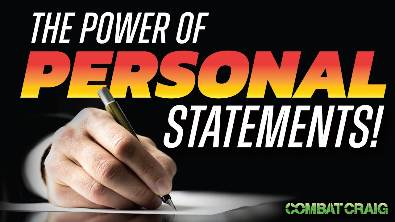 The Value of a Personal Statement In A VA Claim to WIN VA Benefits ...