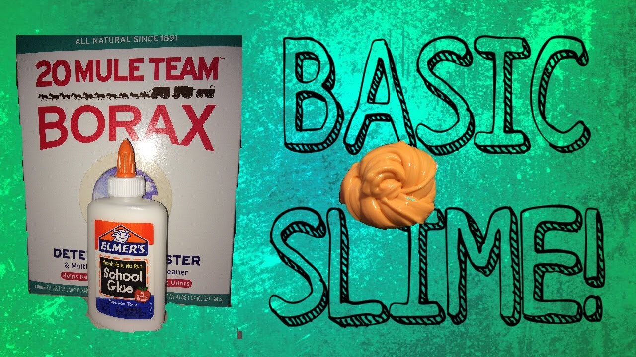 Basic Slime! - YouTube
