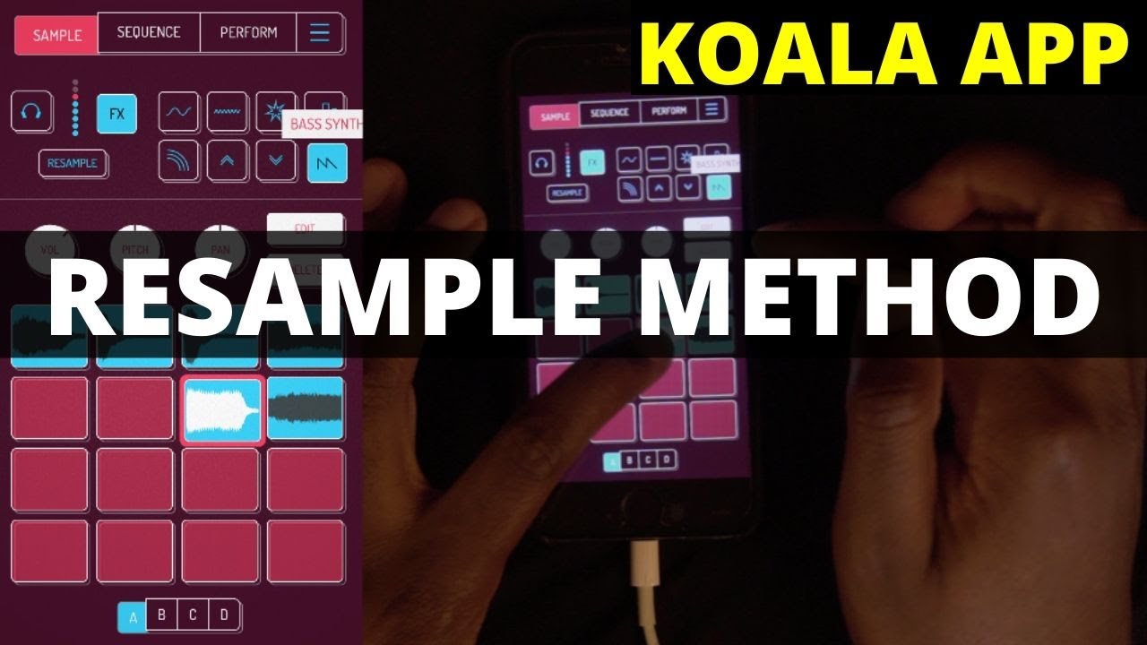 Koala Sampler | Resample Method - YouTube