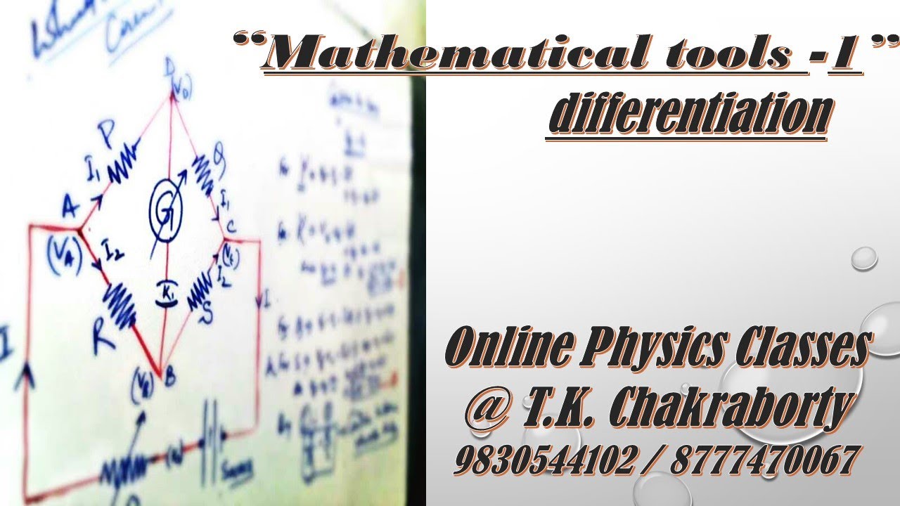 MATHEMATICAL TOOLS 1 || CLASS 11 || DIFFERENTIATION || IDEA OF SLOPE ...