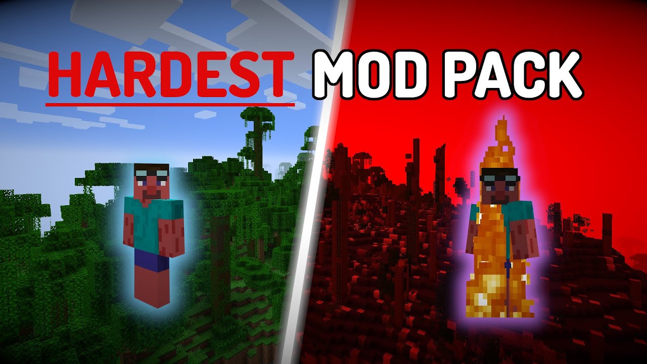 I Made Minecraft’s HARDEST Modpack - YouTube
