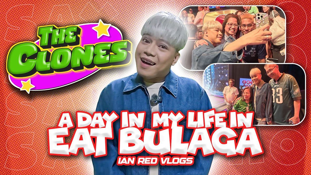 A DAY IN MY LIFE IN EAT BULAGA! | Ian Red Vlogs - YouTube