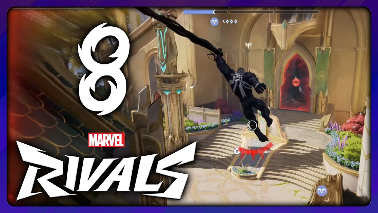 Venom SWINGS in! Hawkeye Takes a Shot! Part 8: Marvel Rivals gameplay ...
