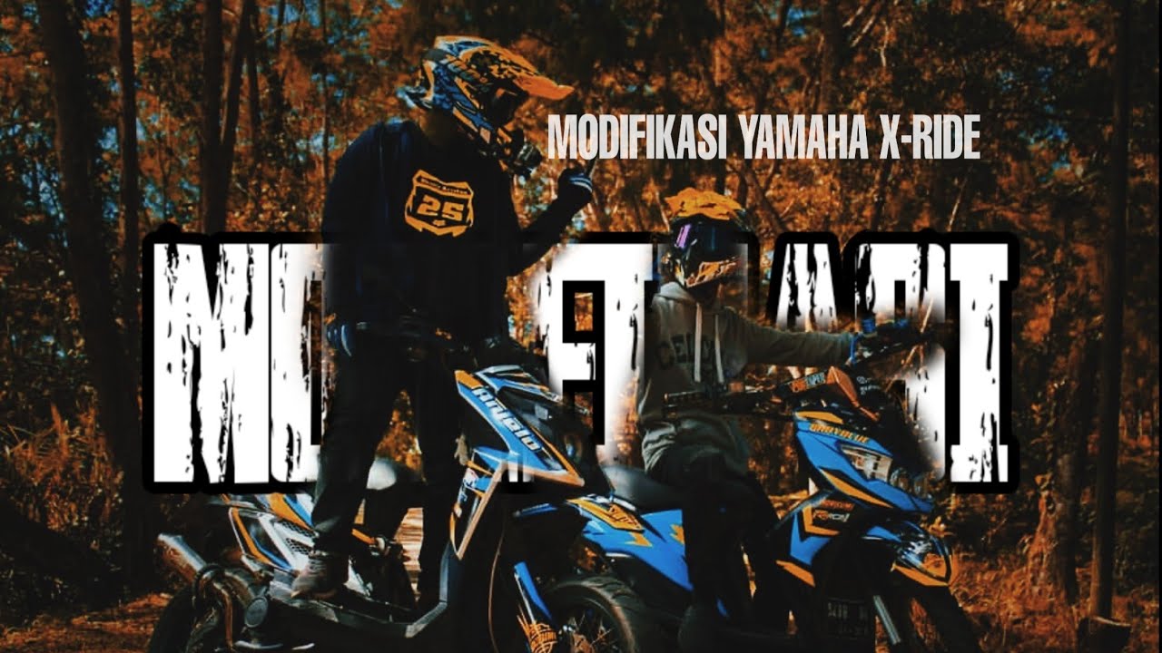 MODIFIKASI YAMAHA X-RIDE SUPERMOTO/ TRAIL (X-RIDE 115/125) - YouTube