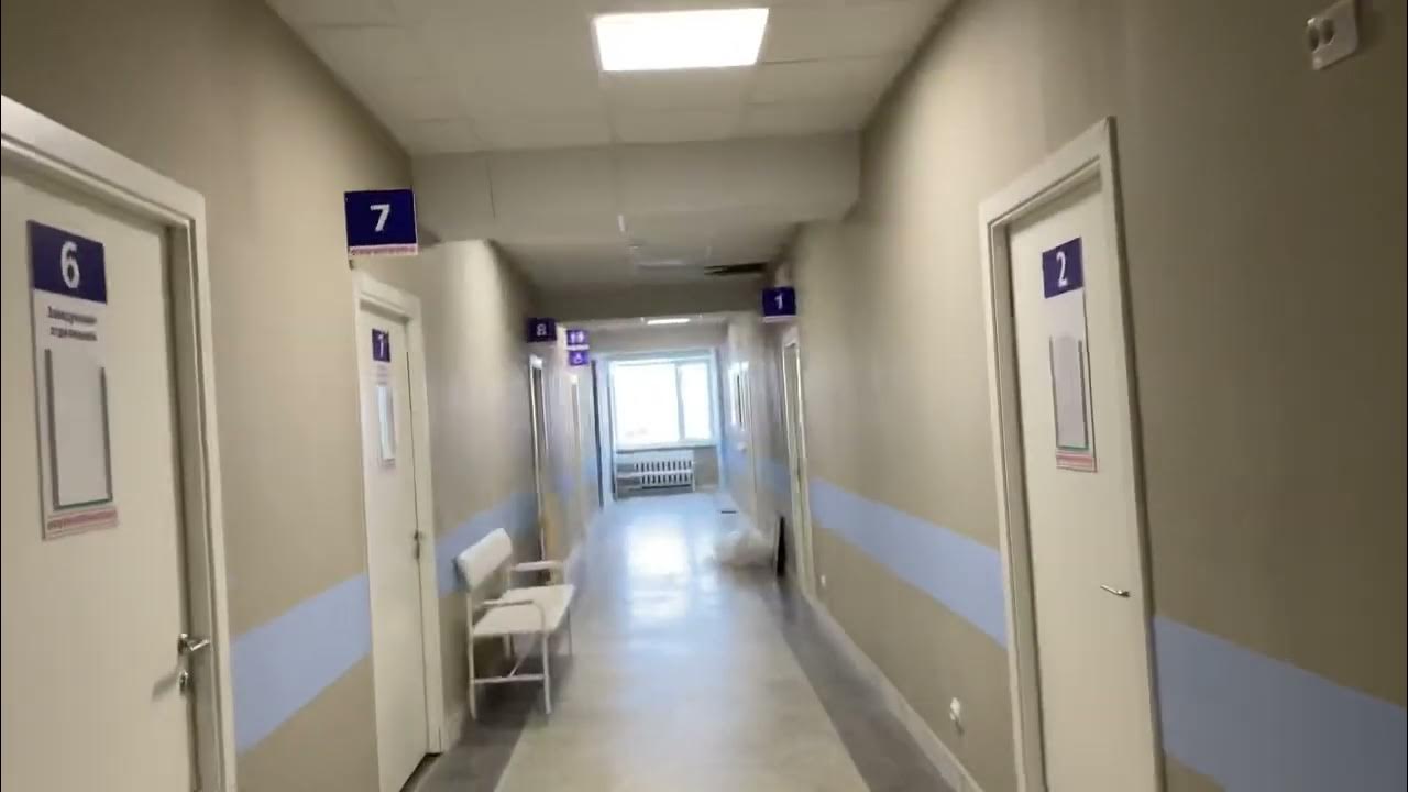 Новое отделение в больнице Сортавала, ремонт. - YouTube
