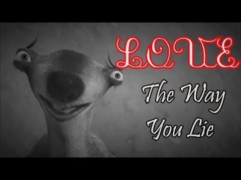 Love the Way you Lie -- Sid x Diego - Ice Age - YouTube