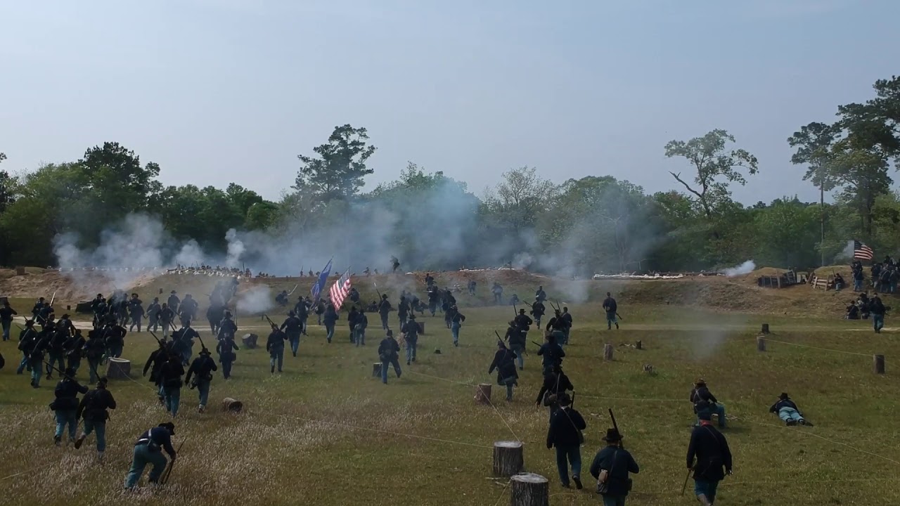 Final Charge on Fort Blakeley 1 - YouTube