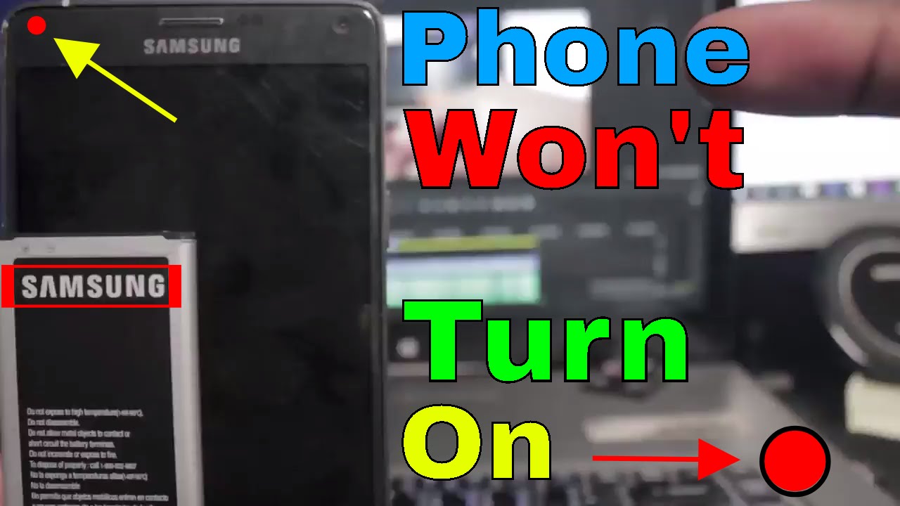 Phone Wont Turn On | Troubleshooting Battery Problem | Get Fixed - YouTube