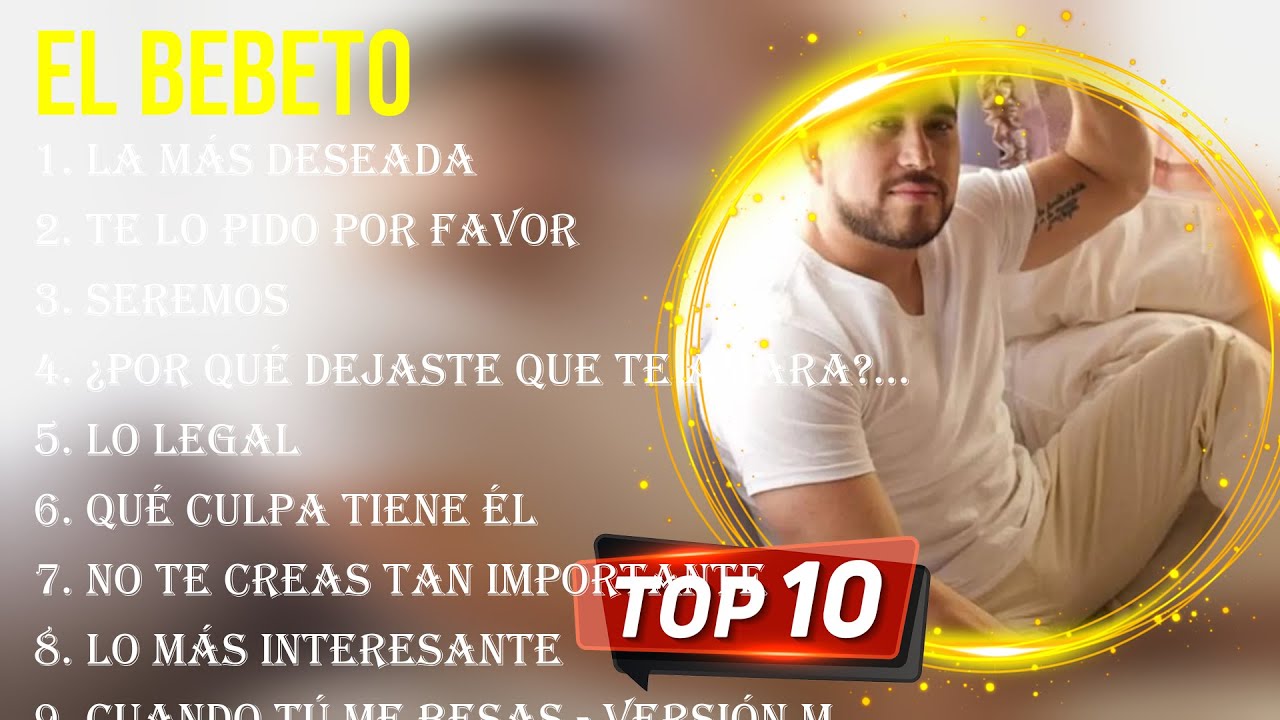 Las mejores canciones del álbum completo de El Bebeto 2024 - YouTube