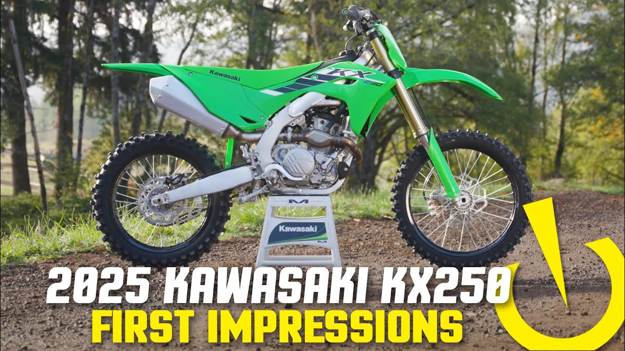 2025 Kawasaki KX250 | First Ride - YouTube