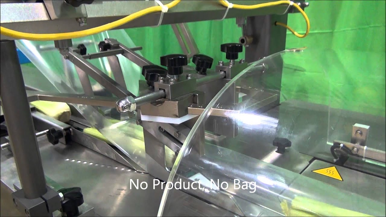 Flow Wrap of Celery on Rose Forgrove Merlin - YouTube