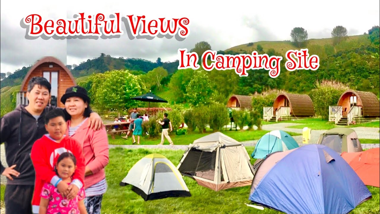 PART 2. FAMILY CAMPING | BEAUTIFUL VIEWS IN CAMPING SITE | FRIENDS ...