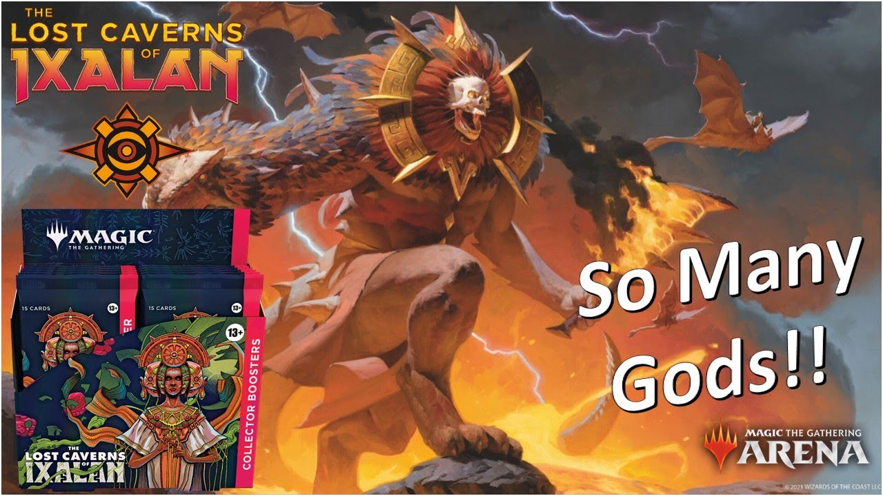 A God filled Lost Caverns of Ixalan Collector Booster Box Opening ...