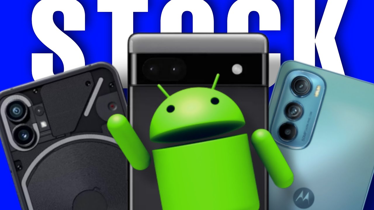 Best Stock Android Smartphones in Every Price Range 2022 - YouTube