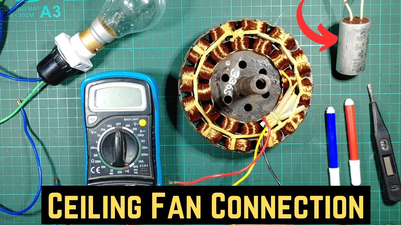 Ceiling Fan Connection Check Multimeter And Test Lamp Full Details ceiling-fan-connection-check-multimeter-and-test-lamp-full-details