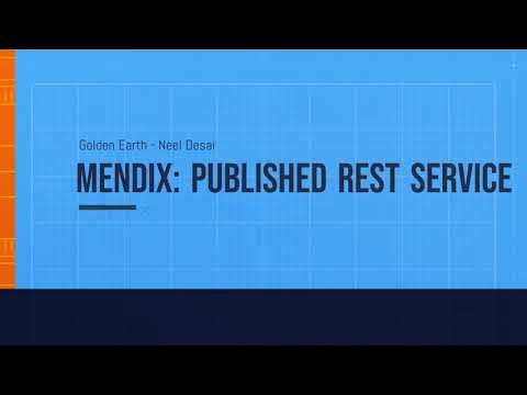 Mendix Published REST Service - YouTube