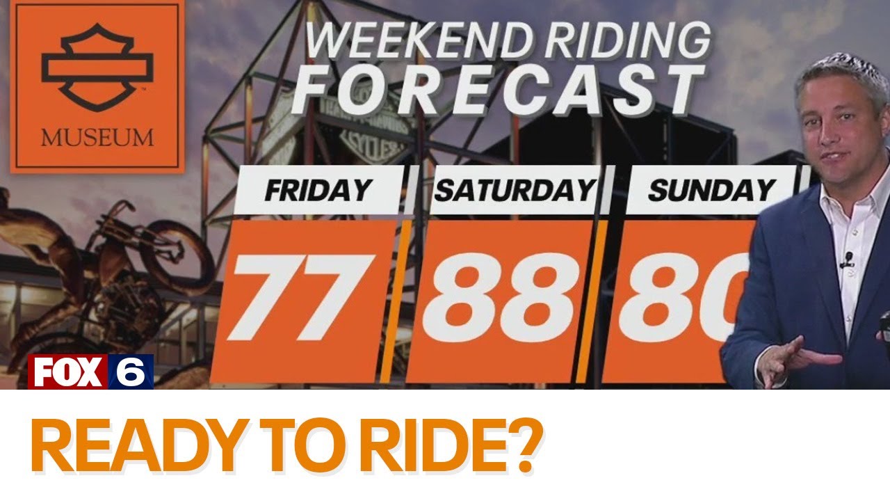 Weekend Riding Forecast for June 21-23 | FOX6 News Milwaukee - YouTube
