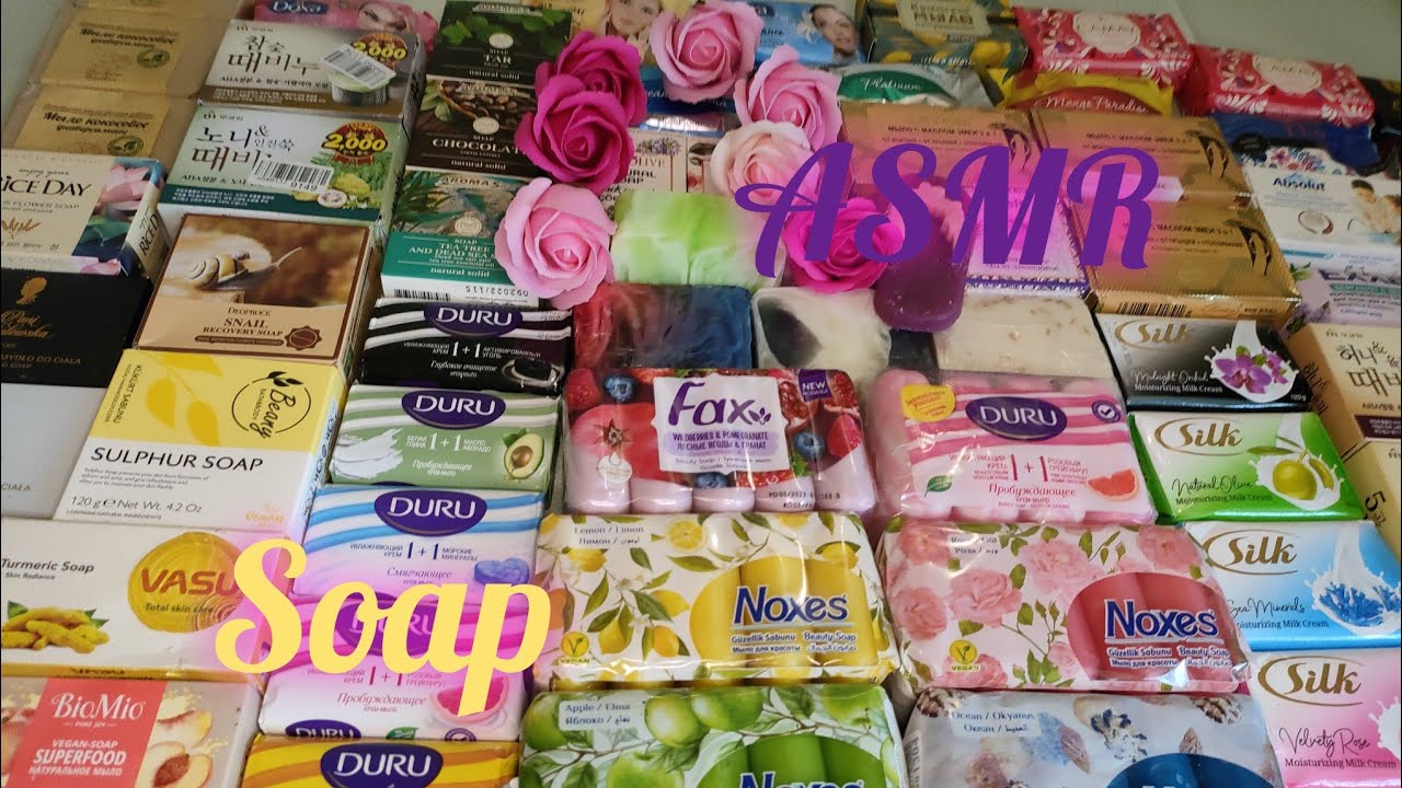 ASMR/Unpacking Soap/Opening Soap HAUL/Silent Video/Relax - YouTube
