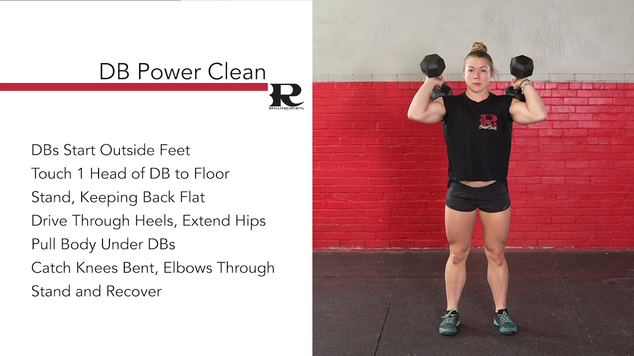DB Power Clean - YouTube