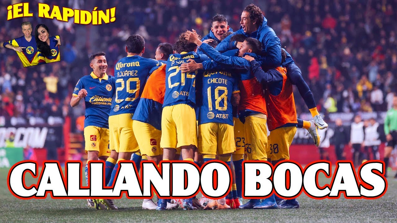 CLUB AMÉRICA CALLANDO BOCAS | EL RAPIDÍN - YouTube