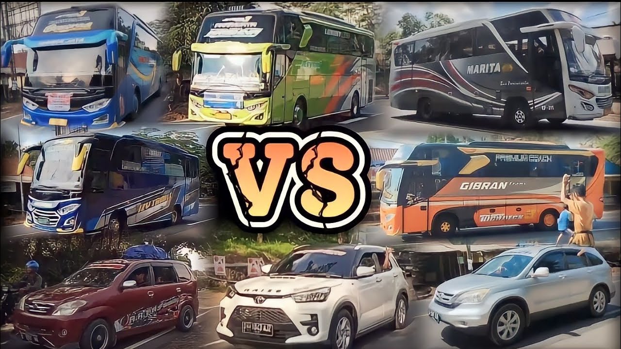 bus Basuri vs mobil TCI.seru n asix Basuri modul DAV nya bikin candu ...