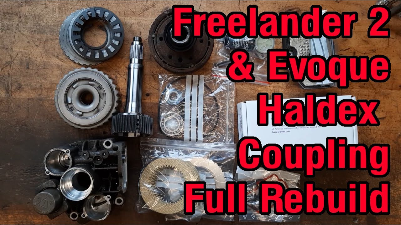 Gen 4 Haldex Land Rover Freelander 2, Evoque new clutch coupling diff repair PART 2: the build ...