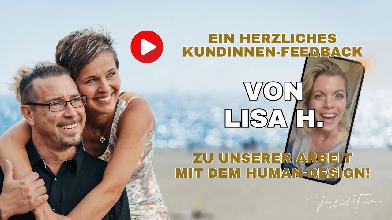 Herzliches Feedback unserer Kundin Lisa H. zu unserer Human-Design ...