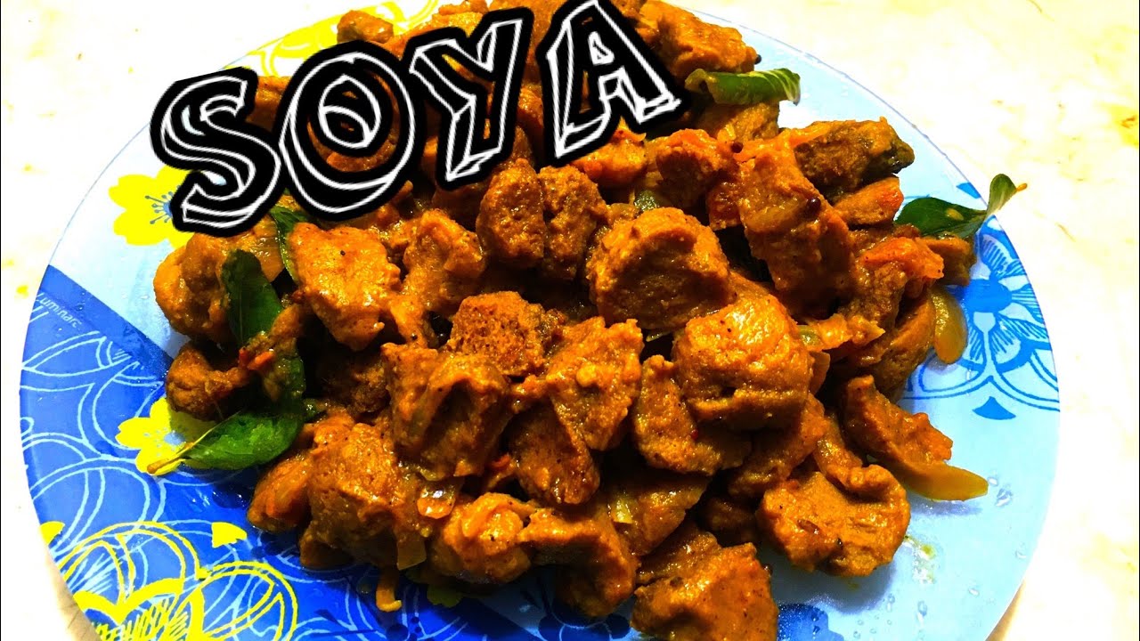 SOYA Ultimate Recipe / soya fry curry - YouTube